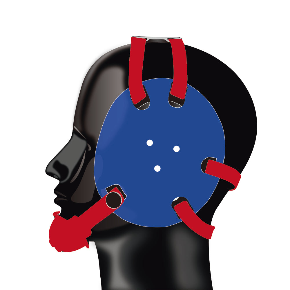 Geyi Wrestling Headgear with chin cup Royal – geyisport