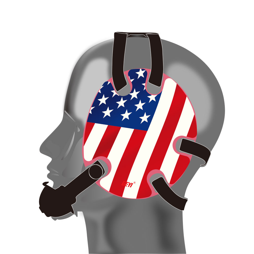 Wrestling Headgear with USA Flag Stickers – geyisport