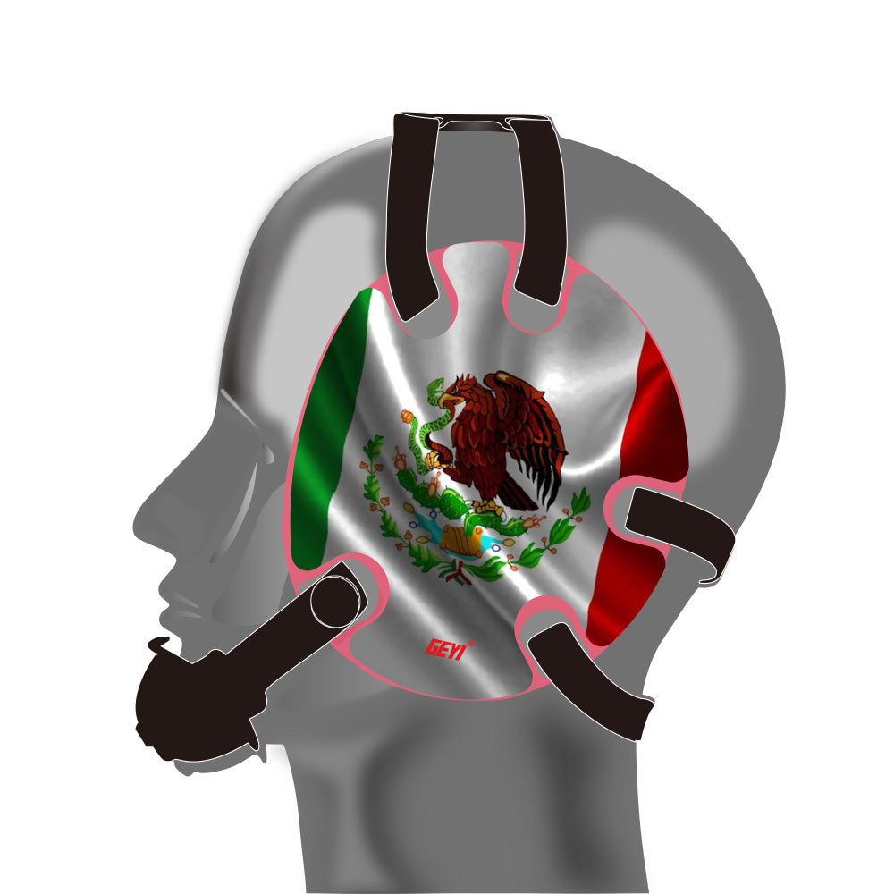 Wresling Headgear Mexican flag Stickers – geyisport